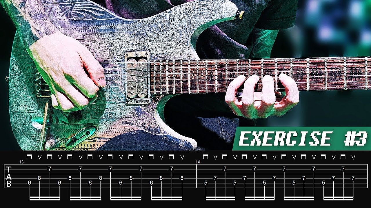 TOP 10 BEST PICKING EXERCISES (Guitar Lesson & Tabs) - YouTube