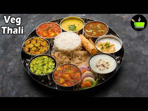 Veg Thali In 90 Mins | Quick & Easy Indian Veg Thali For Guests ...