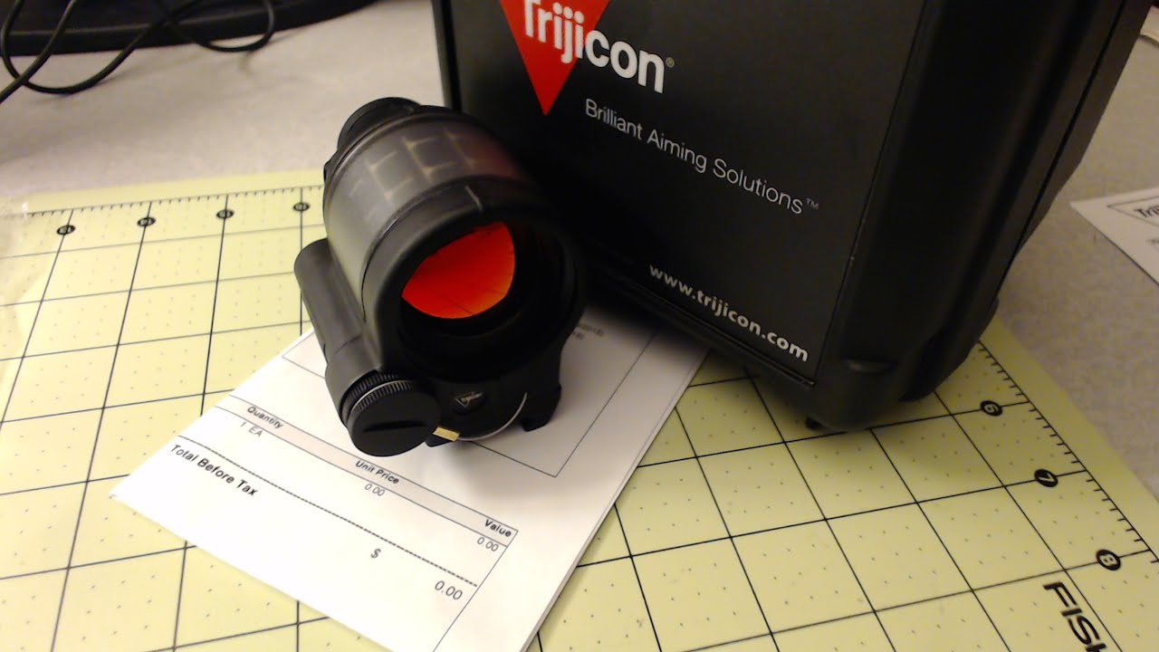 FREE Trijicon SRS! Unboxing and Overview - YouTube