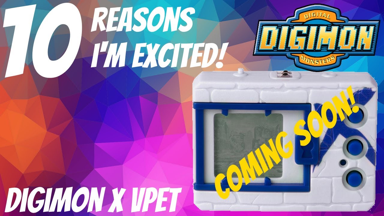 10 reasons I'm excited for the Digimon X VPet | Digimon X Virtual Pet ...