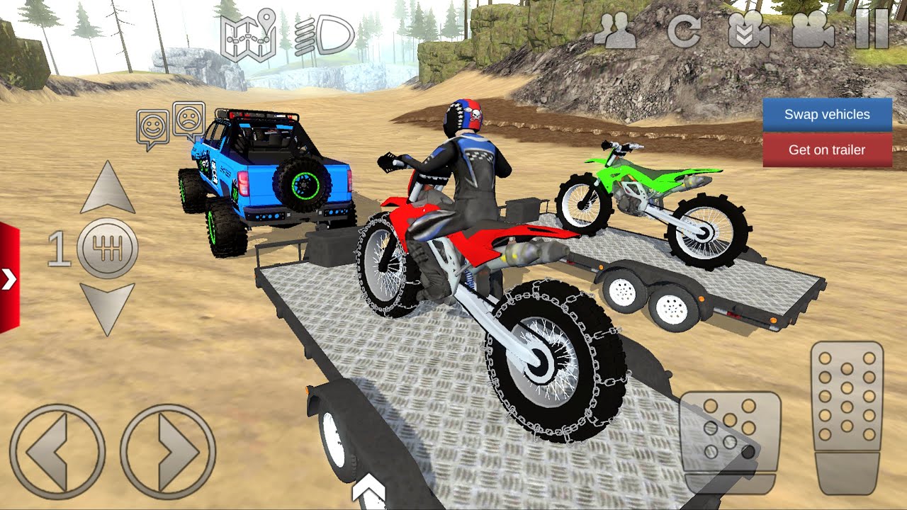 Motocross Dirt Bike Transporter 3d Driver #1 - Offroad Outlaws motor ...