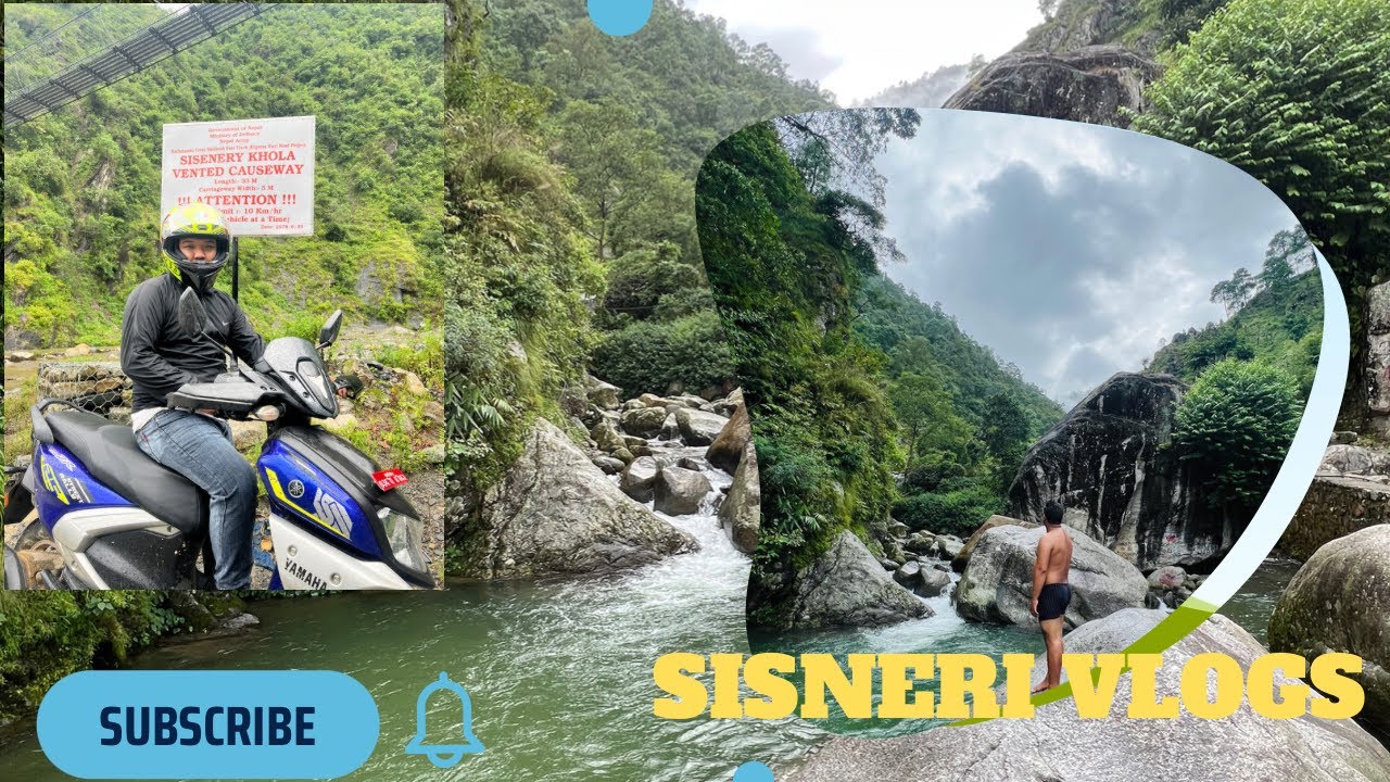 || Sisneri natural swimming pool || Traffic daju le samatnu vayo ! # ...