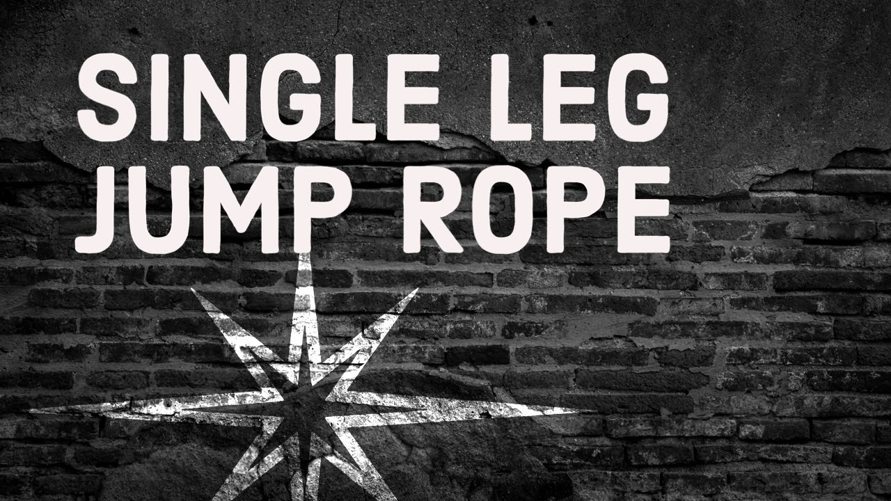 Single Leg Jump Rope - YouTube