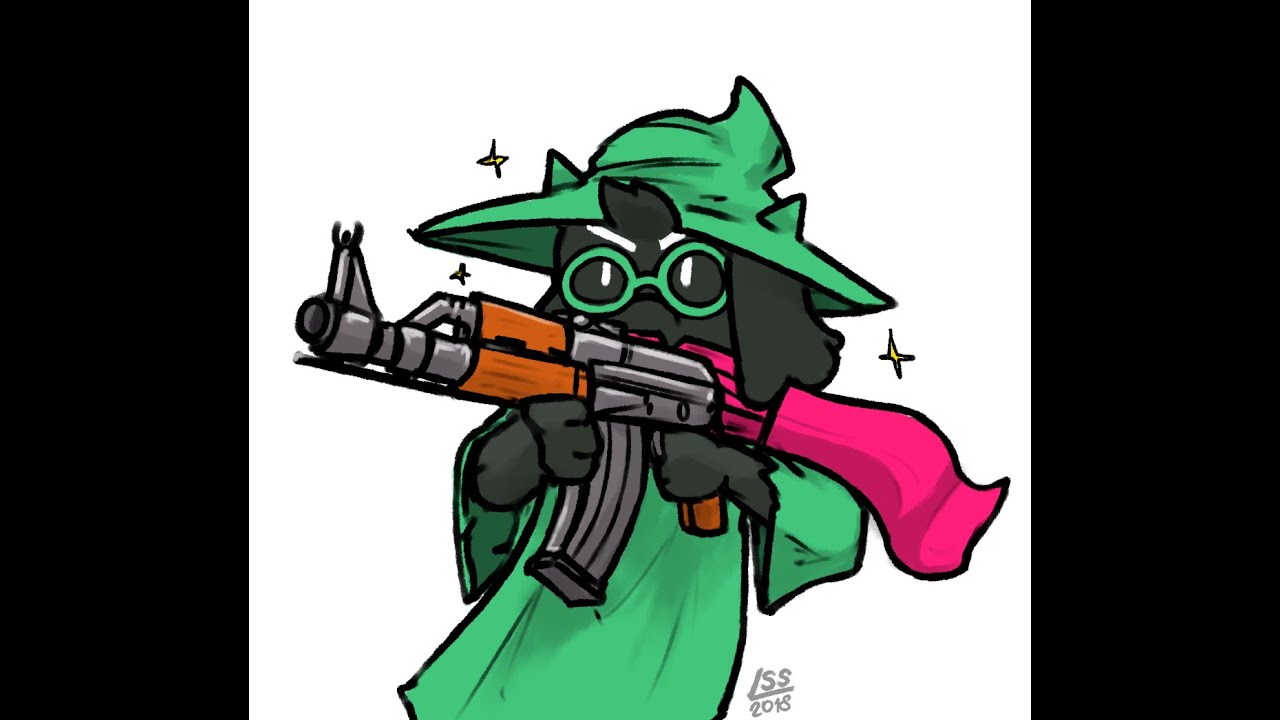 So this is how Ralsei with a gun was created, am I right? - YouTube