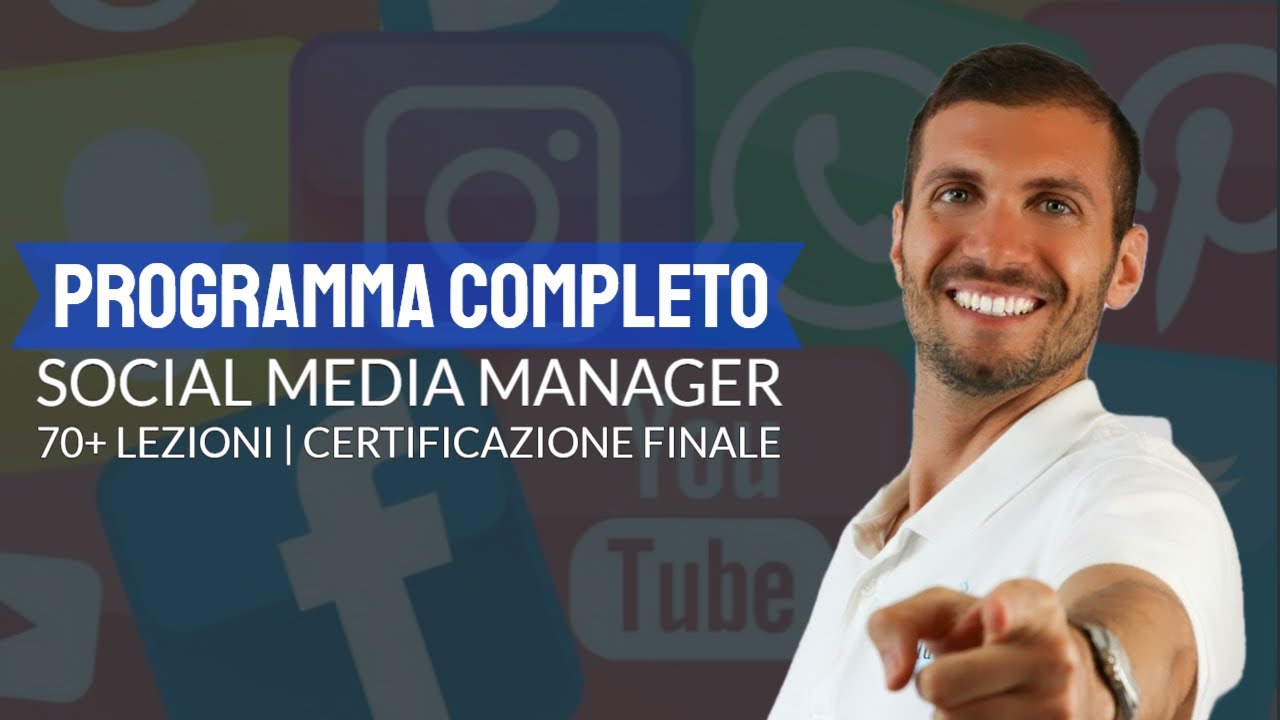 Social Media Manager | Presentazione completa del corso SMM - YouTube