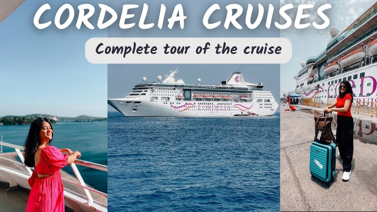 Complete Tour of Cordelia Cruises | Rooms, Spa, Swimming pool, theatre ...