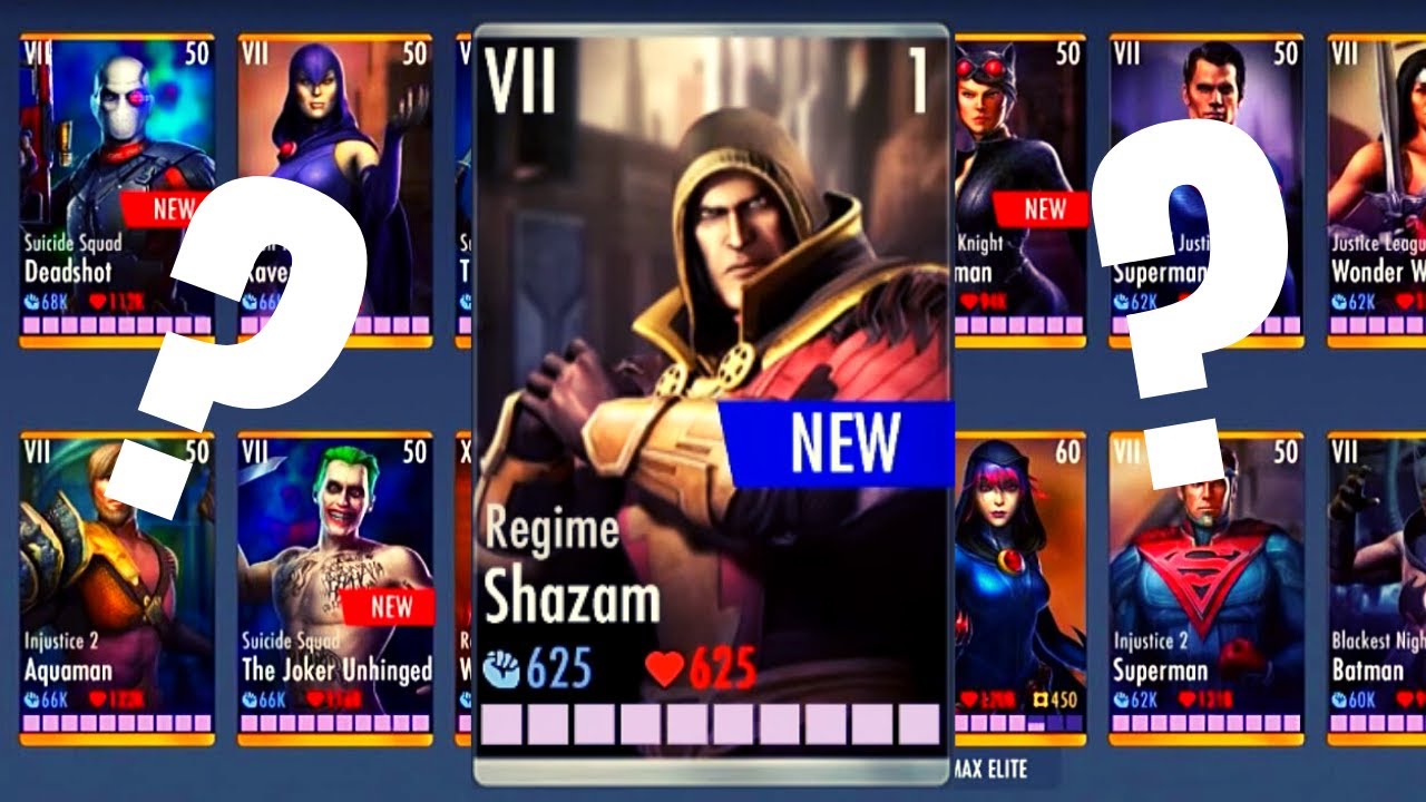 Injustice Shazam Regime