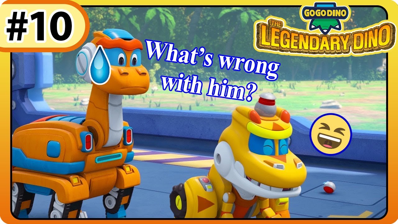 [GOGODINO: The Legendary Dino] E10 True or Fake Dinosaur Eggbot ...