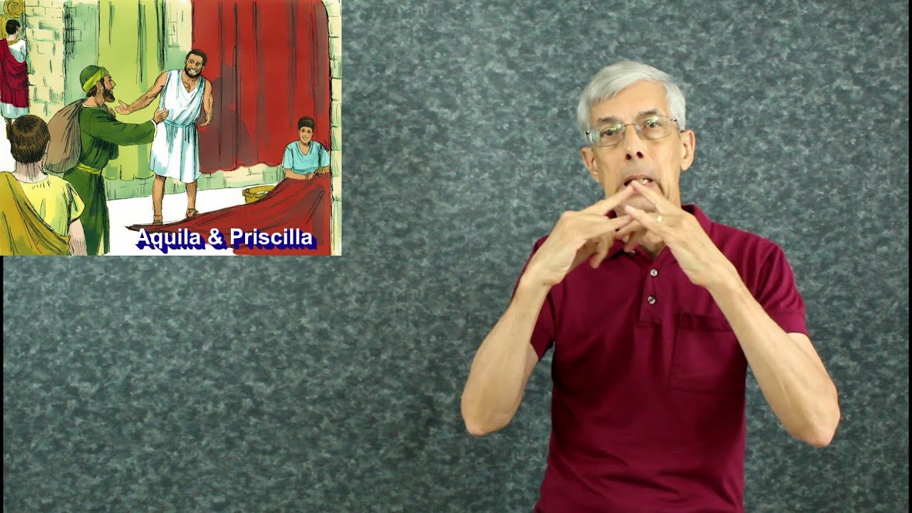 Aquilla & Priscilla: Tent makers in Corinth (Acts 18:1-18) - YouTube