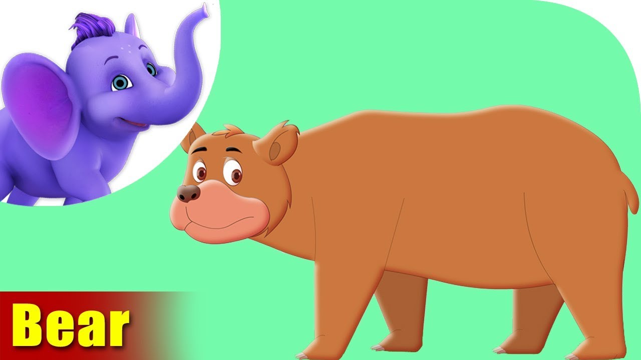 Bhaloo (Bear) Animal Rhymes | Hindi Rhymes from Appuseries - YouTube