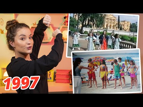 GRAVAÇÕES DOS CLIPES DE CHIQUITITAS (Versão de 1997) - Cortes da Rai