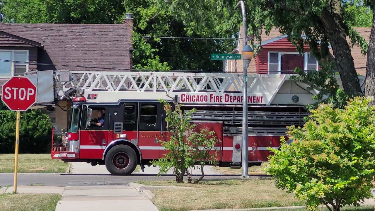 chicago fire department tower 23 responding - YouTube