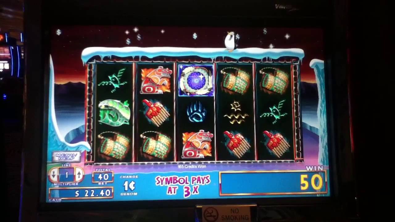 TREASURE CEREMONY Penny Video Slot Machine with a PENGUIN FEATURE Las ...