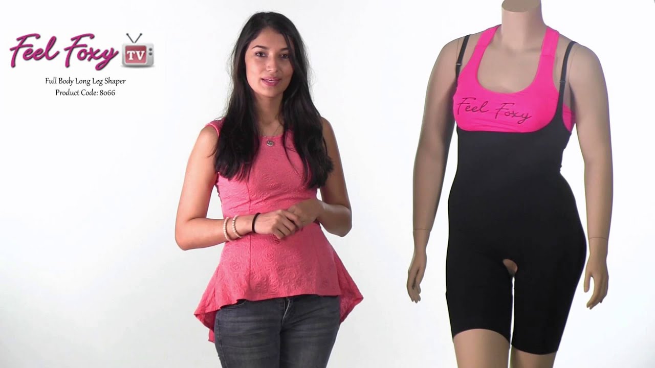Feel Foxy Full Body Long Leg Shaper - YouTube
