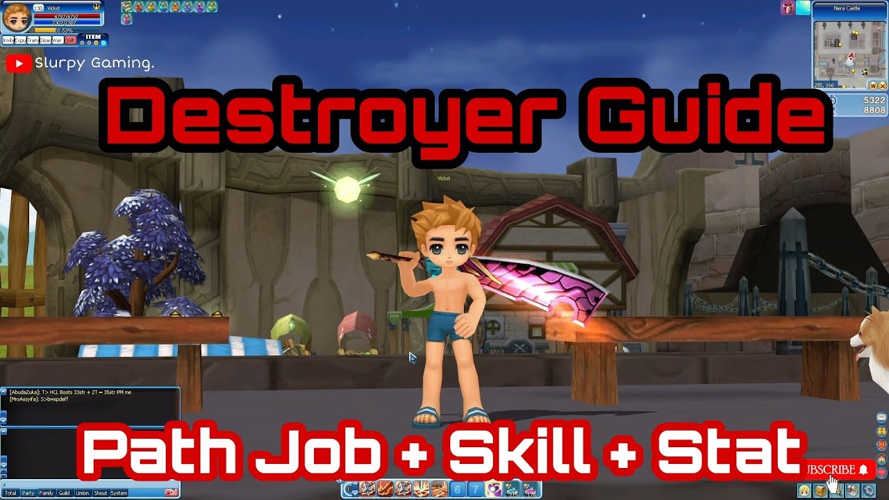 Best Destroyer Guide - Celestia Luna Online ( Skill - Status ) : MMORPG ...