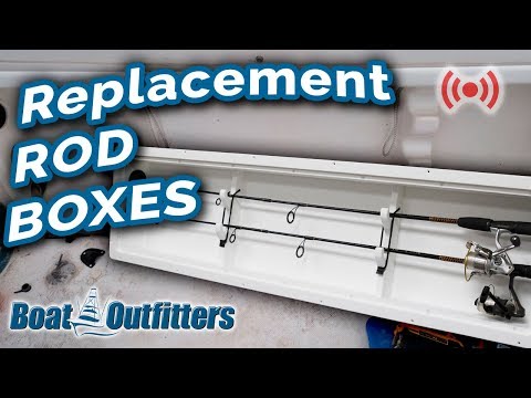 Rod Box for Boat - Replacing Rod Locker on Fishing Boats - YouTube