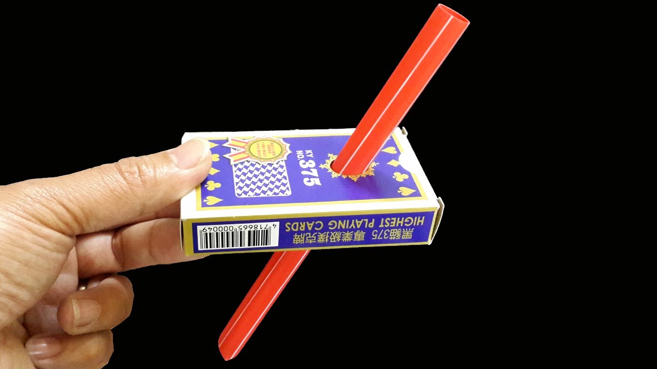 One of Best Magic Trick With Drinking Straw - YouTube