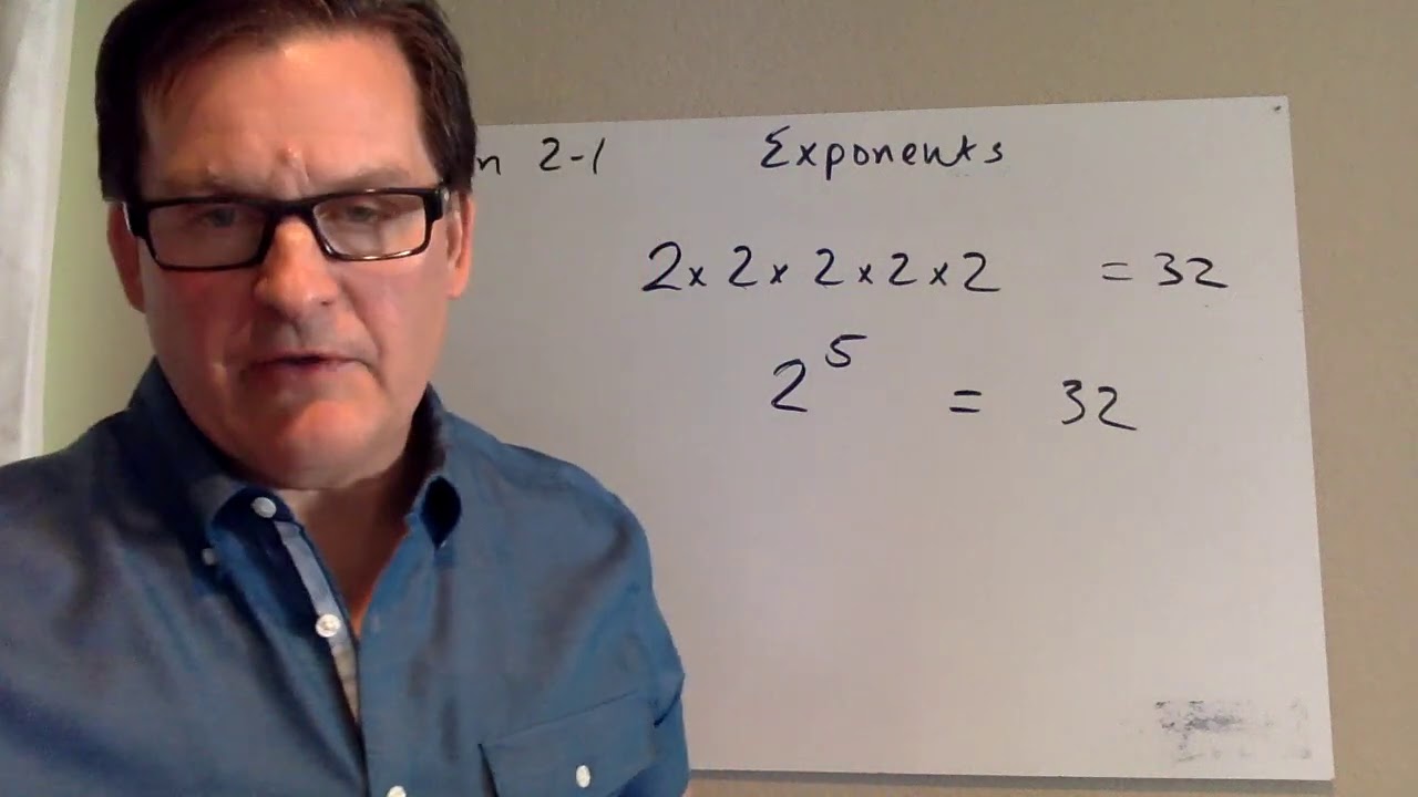 Applied Algebra Lesson 2-1 - YouTube