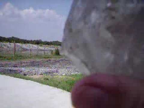 Crystal with Water inside. - YouTube