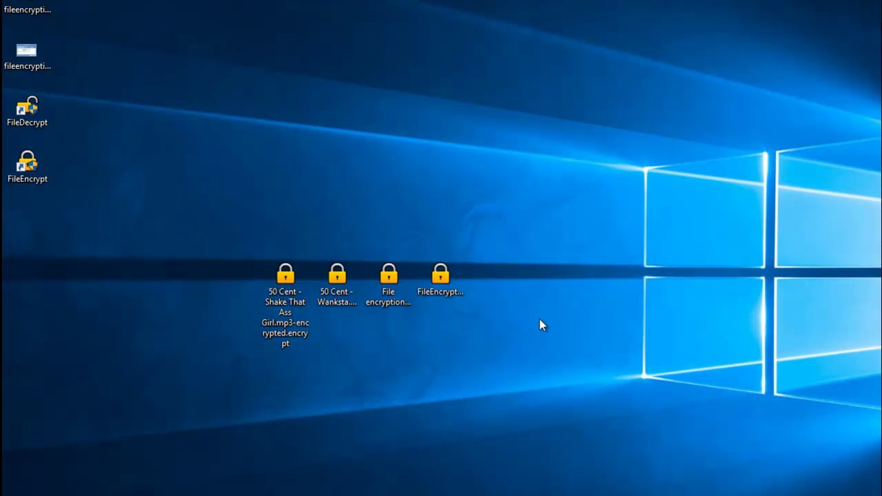 File encryption software - YouTube