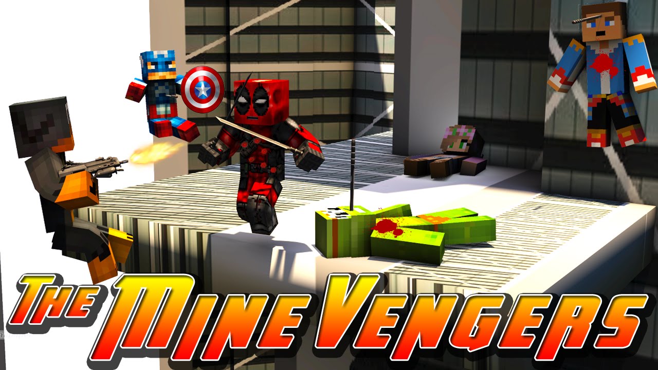 Minecraft Adventure - DEADPOOL KILLS EVERYONE!!! - YouTube