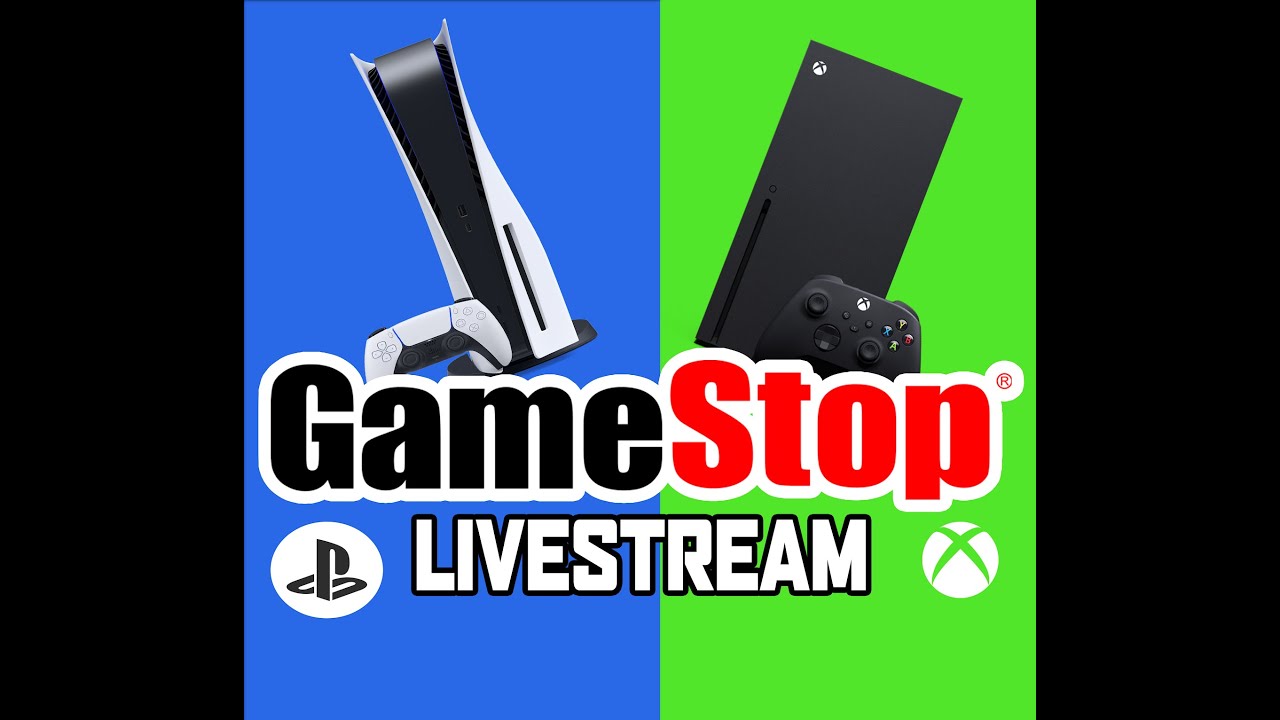 GAMESTOP LIVE | Tracking PS5 & Xbox Series X|S restock | Destruction ...