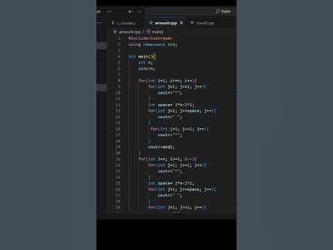 How to Code a Beautiful Butterfly Pattern in C++ #coding #cpp #code # ...