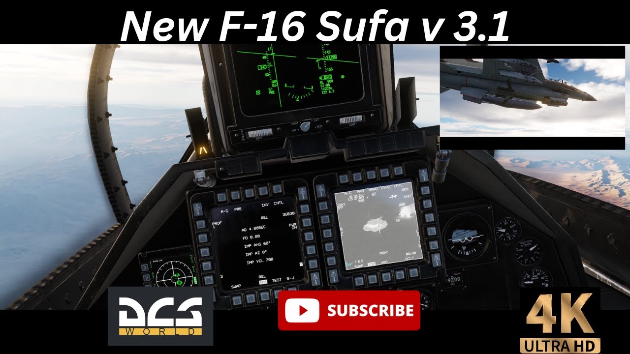 New F-16 Sufa Mod v 3.1 Multicrew @idfmodsproject - YouTube