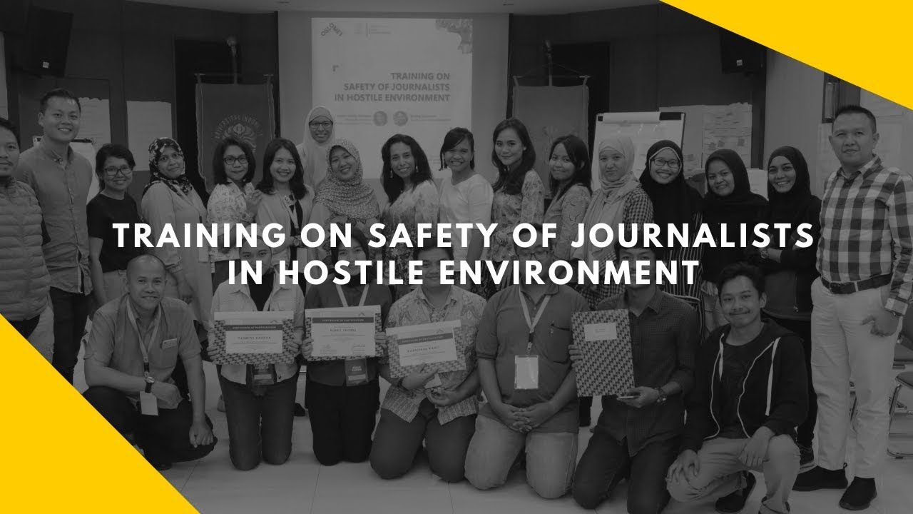 Training On Safety Of Journalists In Hostile Environments - YouTube