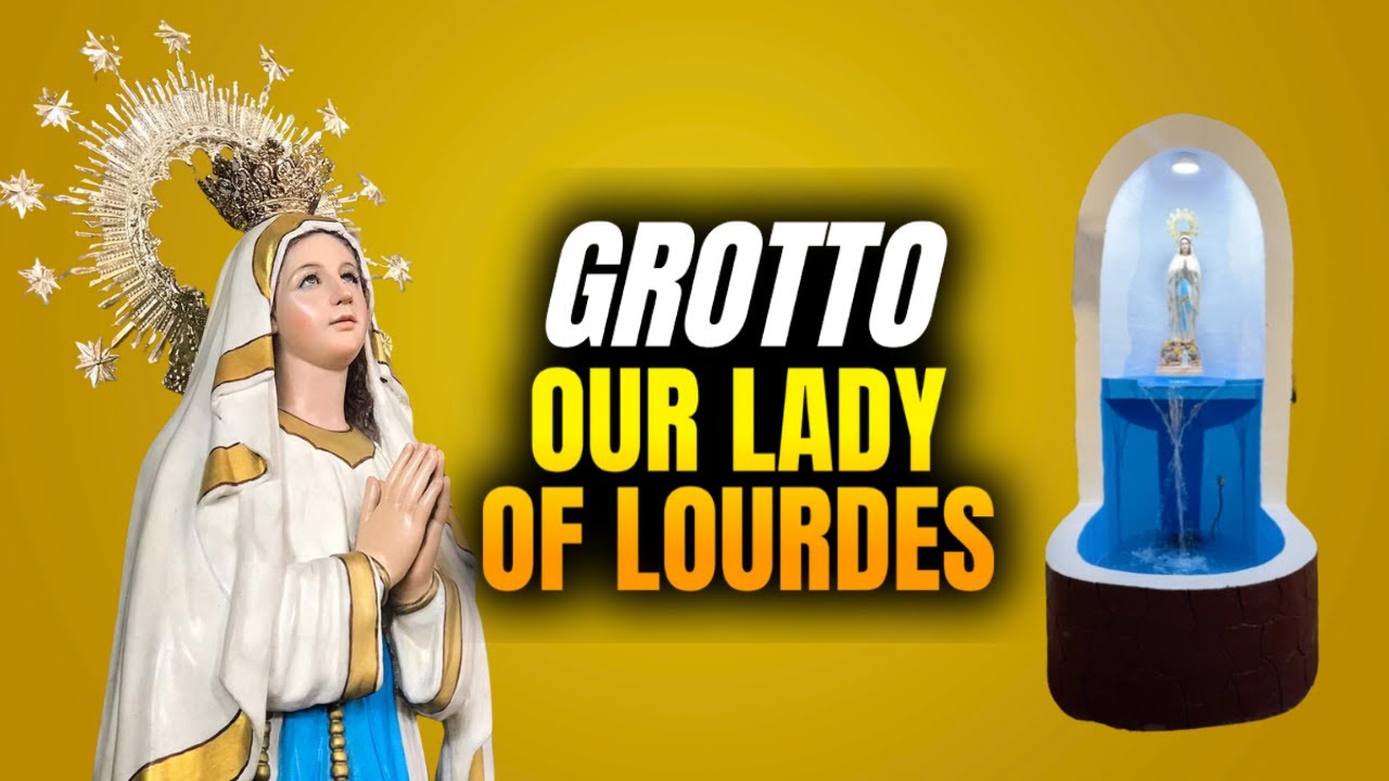 HOW TO BUILD A BEAUTIFUL GROTTO WITH WATERFALL & POND - YouTube