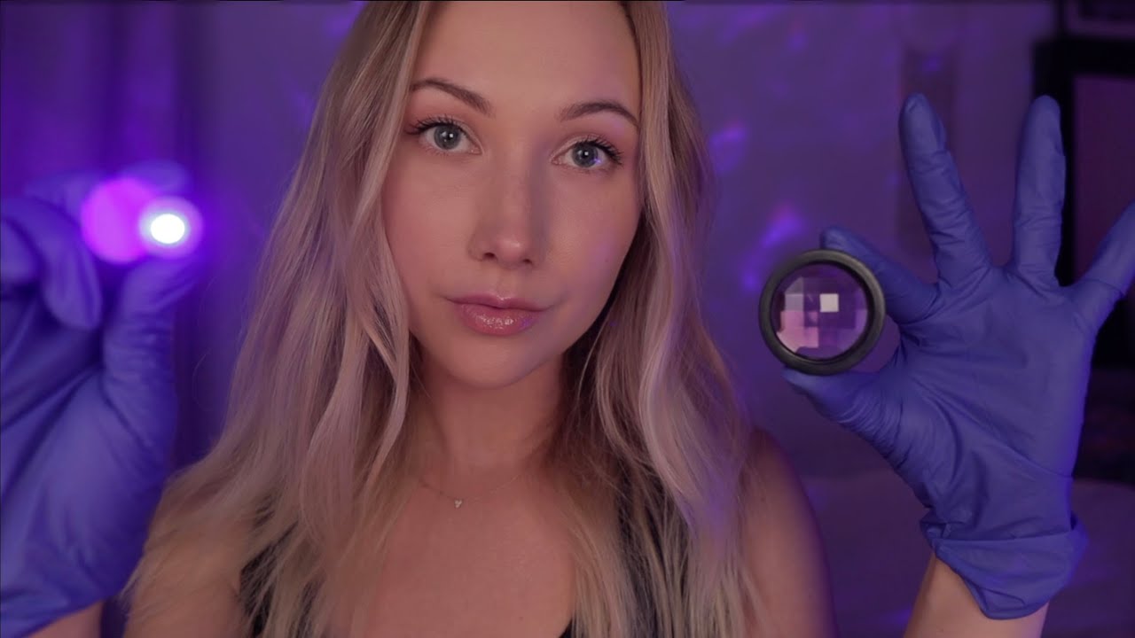ASMR Cranial Nerve Exam That’s Actually a Sleep Spell 💤 Visual Hypnosis & Magical Tools 🔮 - YouTube