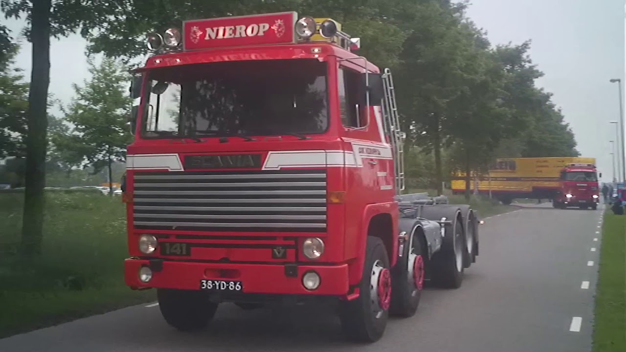 V8 Scania classic tour - YouTube