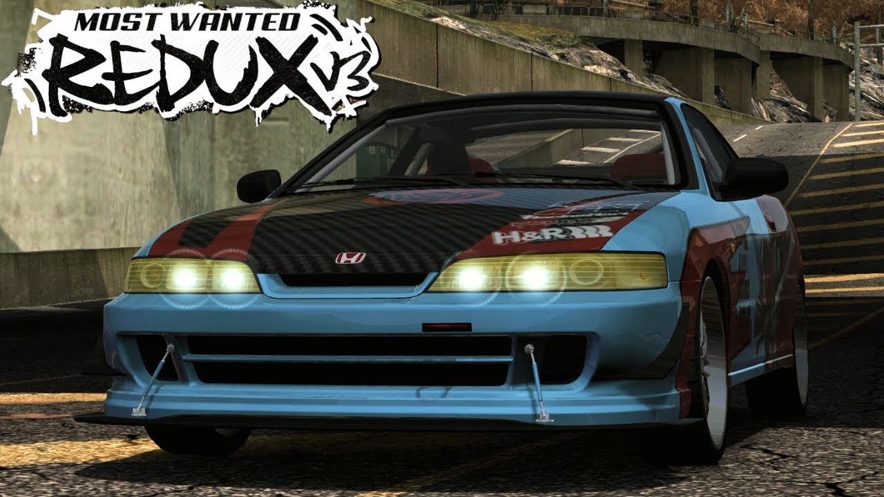 MONTEI UM HONDA INTEGRA TYPE R INACREDITÁVEL!!! NFS MOST WANTED: REDUX ...