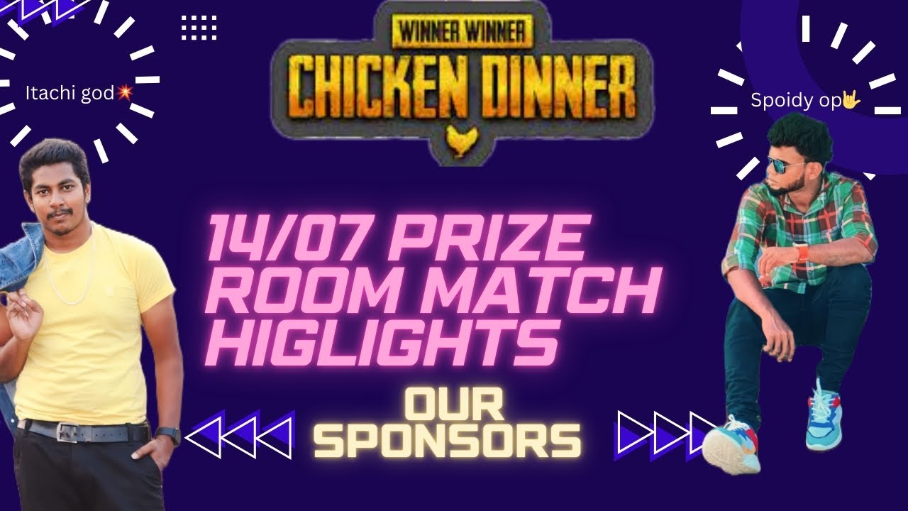 14/07 BGMI PRIZE ROOM MATCH HIGHLIGHTS 💥💥 - YouTube