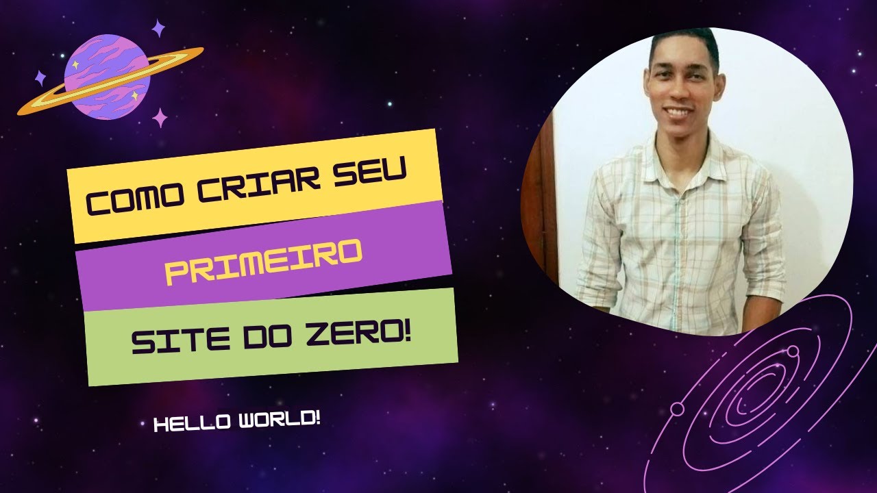 Como criar um site com HTML do zero, 1º Página web "Hello world" Elí Codes - YouTube