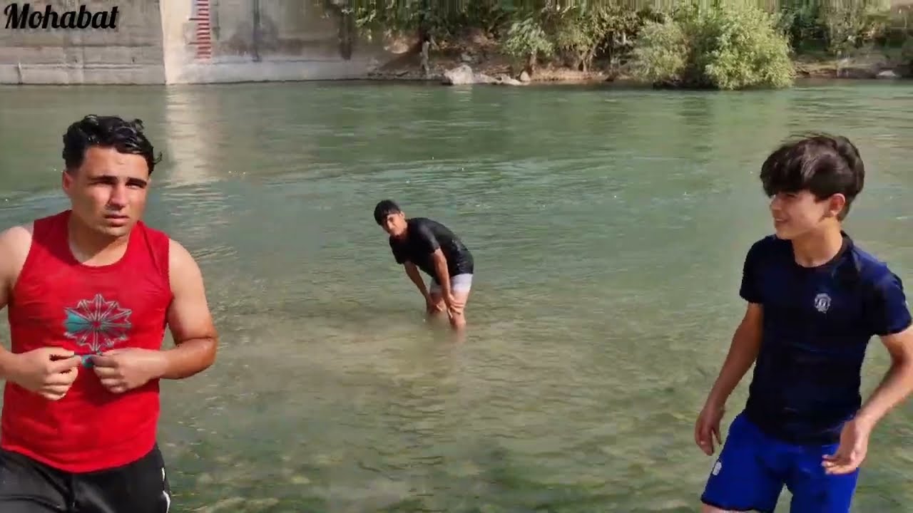 Ali's drowning, a group effort to save Ali from the river - YouTube