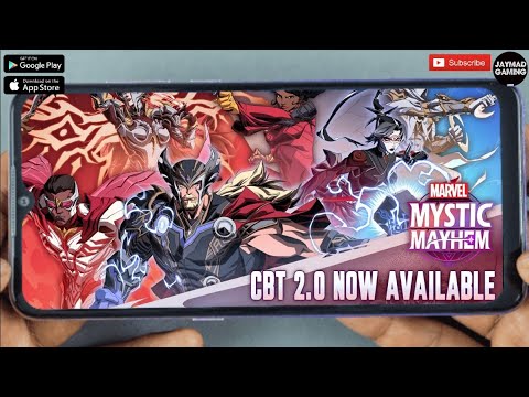 MYSTIC MAYHEM (EN/BETA) 2025 Online Tactical-RPG Mobile CBT-2 Gameplay ...