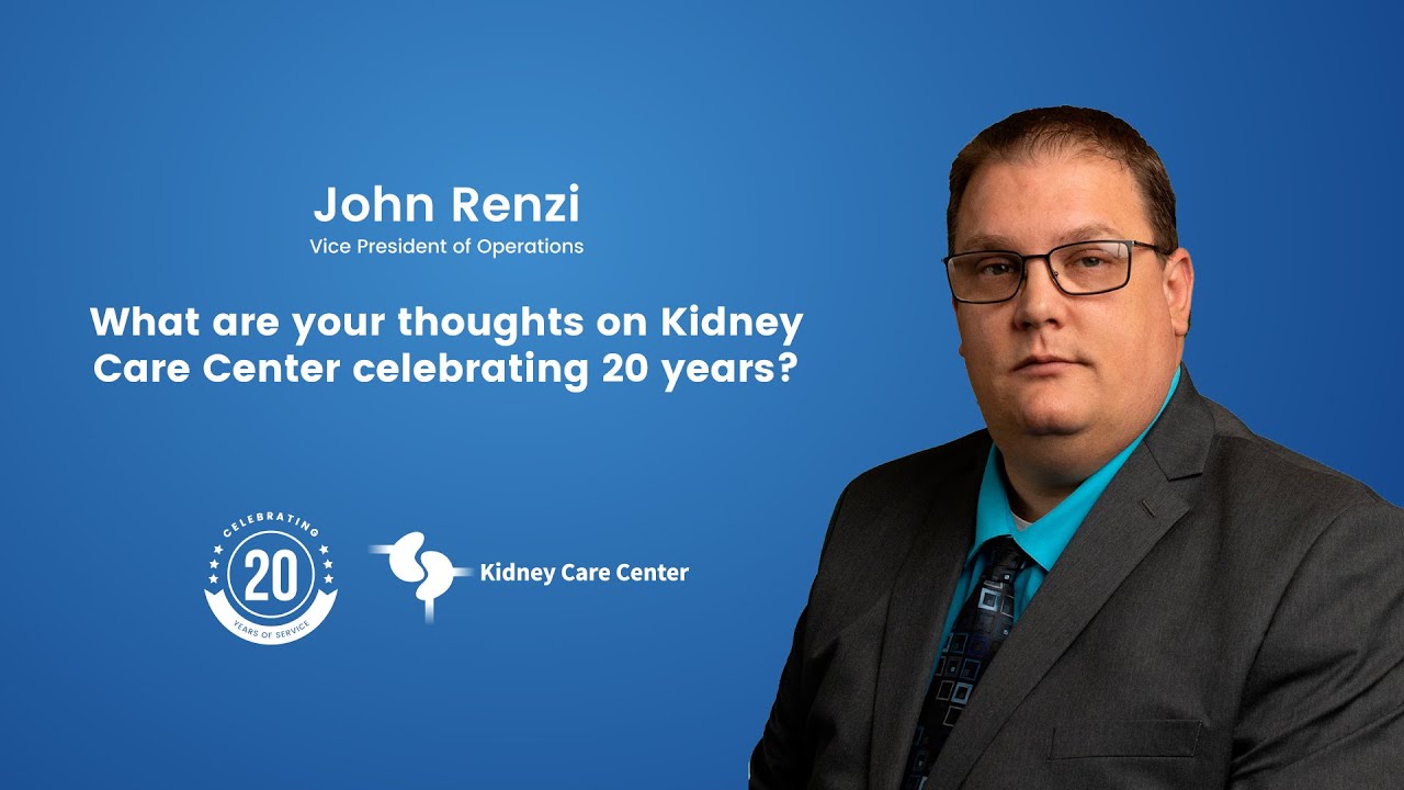 John Renzi | KCC 20 Years of Service - YouTube