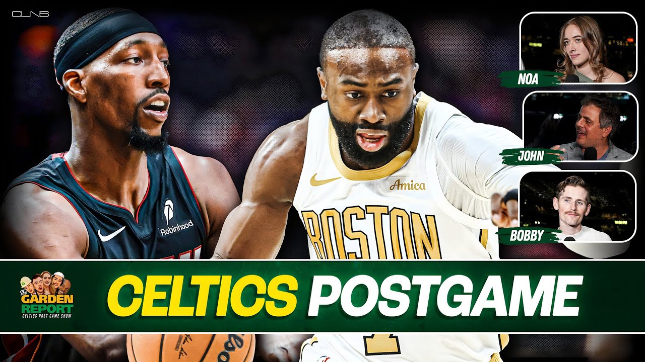 Garden Report: Celtics vs Heat Postgame Show on CLNS Media - Boston ...