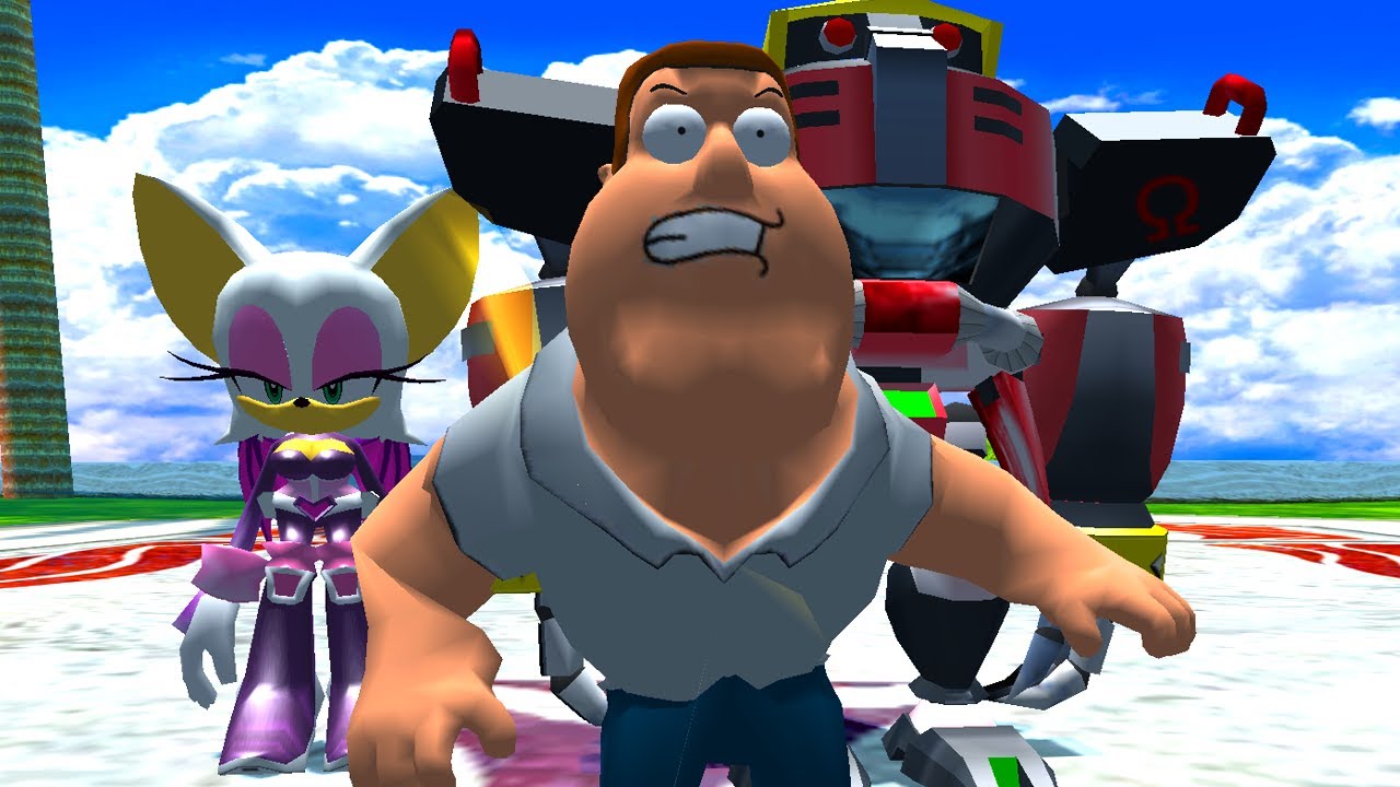 Joe Swanson IN SONIC HEROES! (Team Dark) - YouTube
