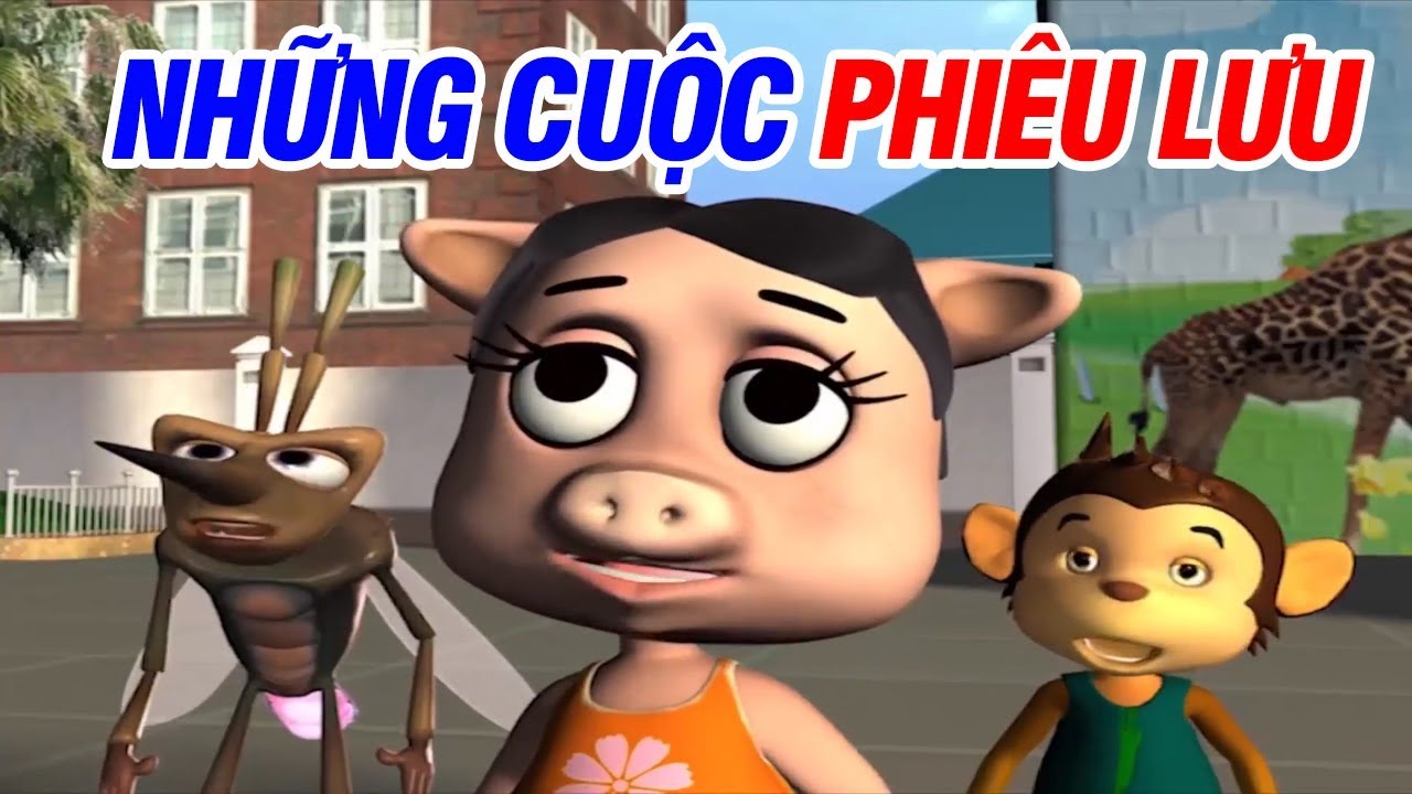 Phim Hoạt Hình 3D Thiếu Nhi 2018 - NHỮNG CUỘC PHIÊU LƯU | Phim Hoạt ...