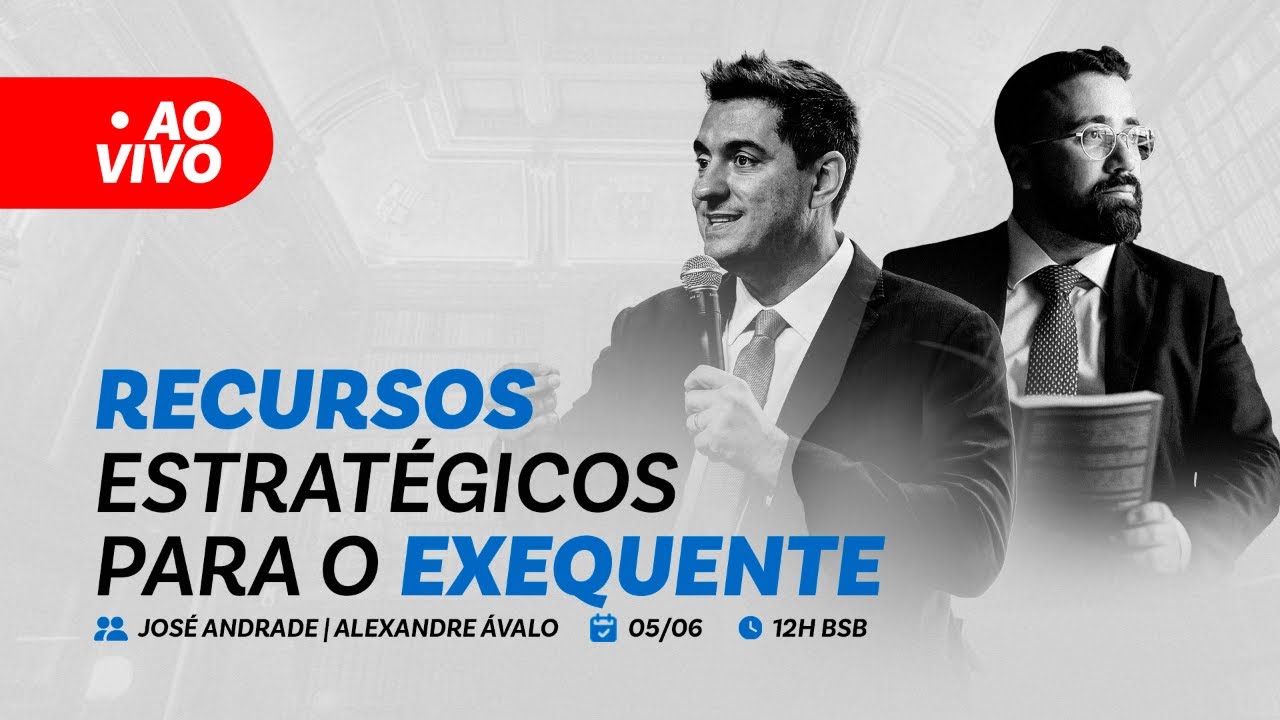 Recursos Estratégicos para o Exequente - com Alexandre Ávalo - YouTube