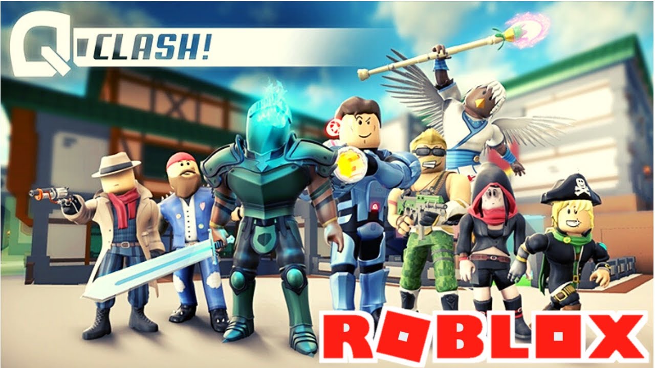 Primeira vez jogando Q-CLASH - ROBLOX - YouTube