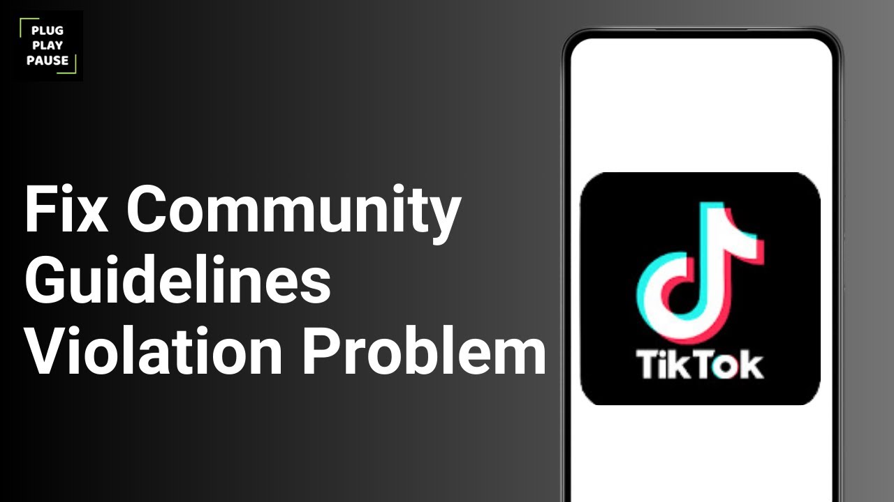 How to Fix Tiktok Community Guidelines Violation Problem ? - YouTube