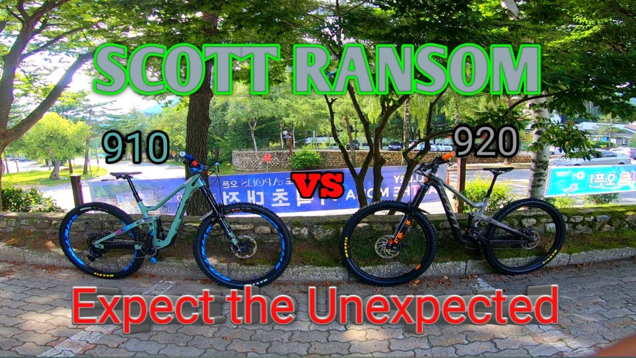 scott ransom 910 and scott ransom 920 bike check - YouTube