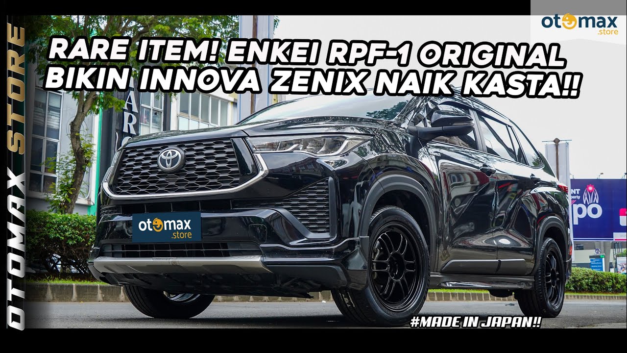 Modifikasi Innova Zenix Hybrid, Naik Level Pakai Velg Enkei RPF-1 ...