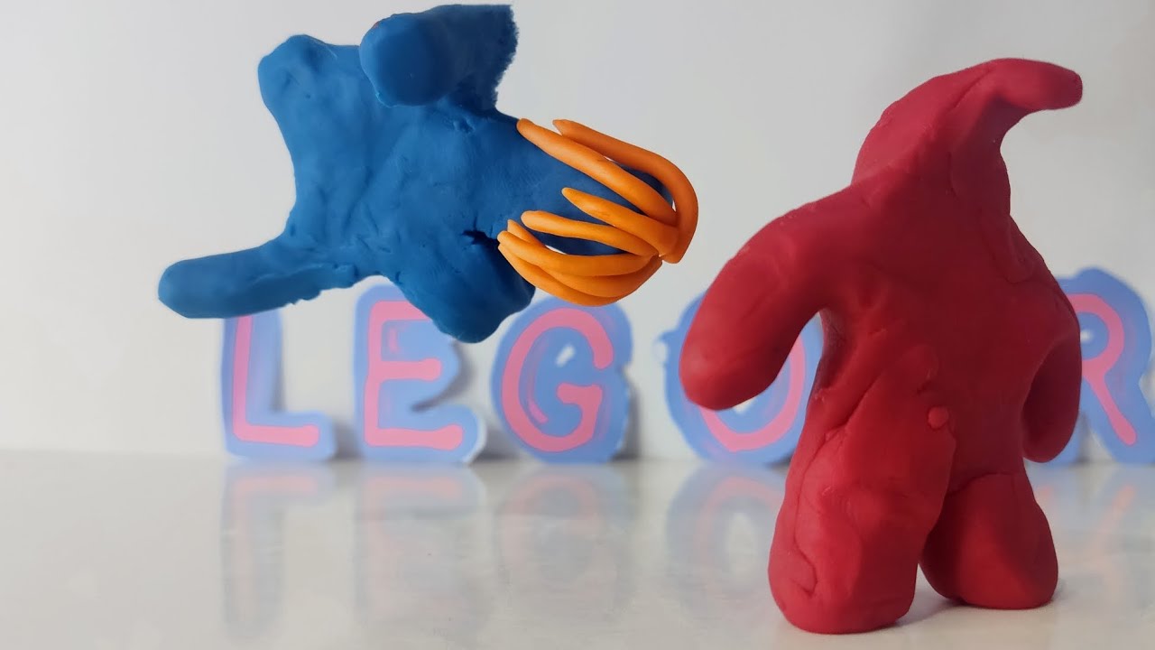 Exciting stop motion dough fight 🥶🥵 - YouTube