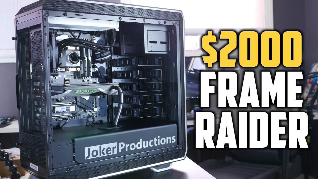 $2000 PC Build for Playing Every Game in 2017 - YouTube