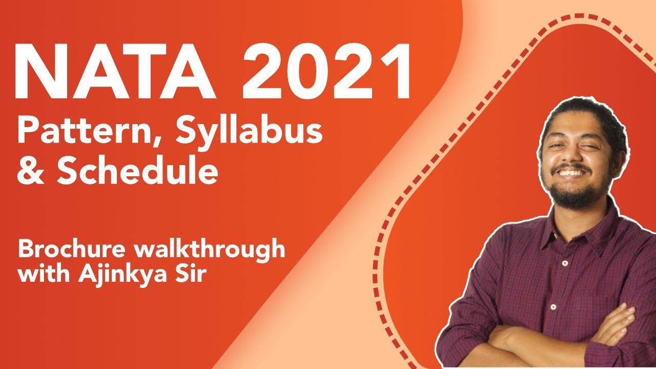 NATA 2021 : Syllabus, Schedule and Pattern I Brochure walkthrough with ...