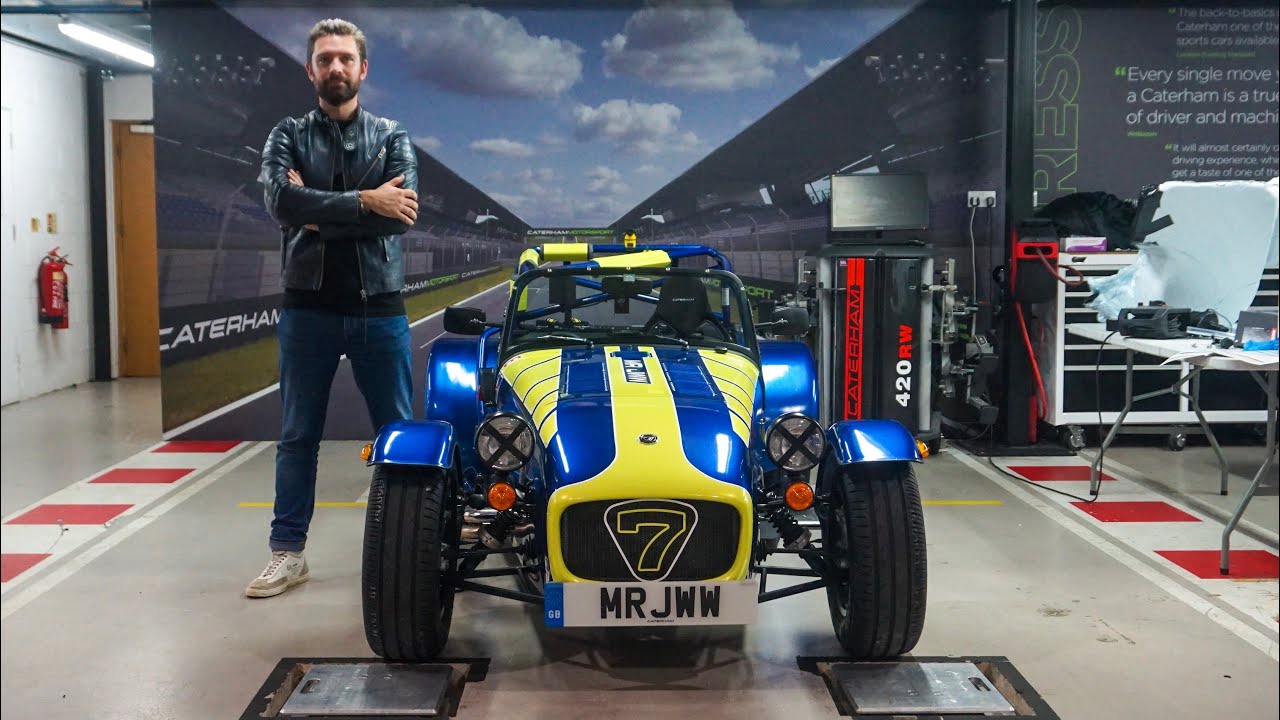 My 2020 Caterham Academy Racecar Has Arrived! - YouTube